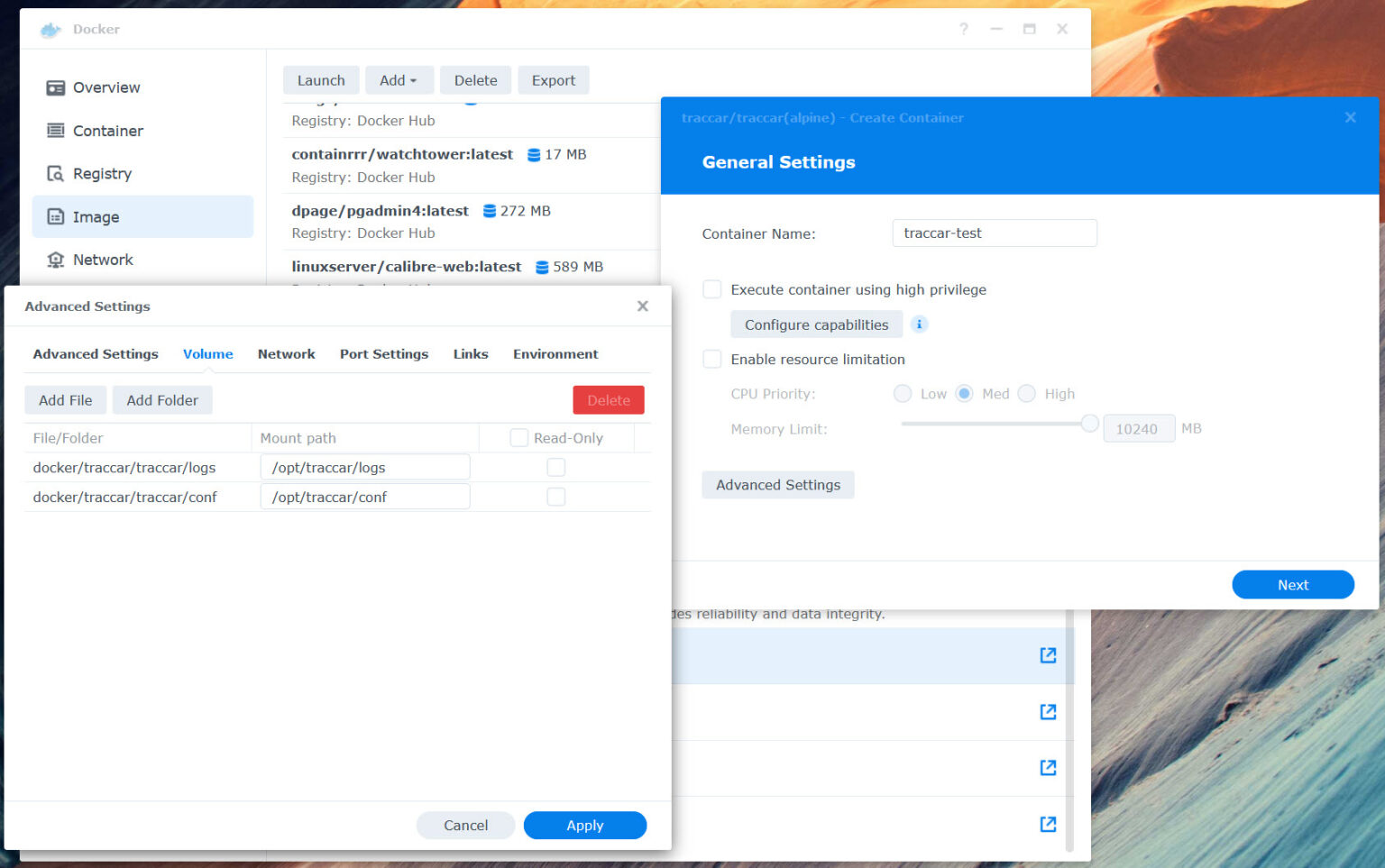 Synology Docker: Install Traccar Server – Simple Installation – motorradtouren.de